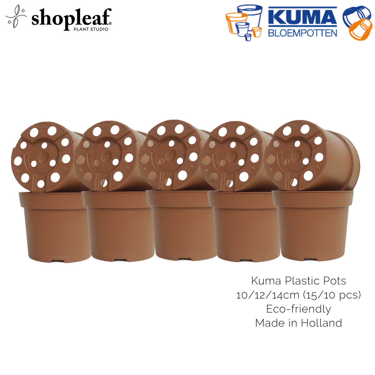 Kuma Recycled Plastic Soft Pots (Sold per Set, Made In Holland ...